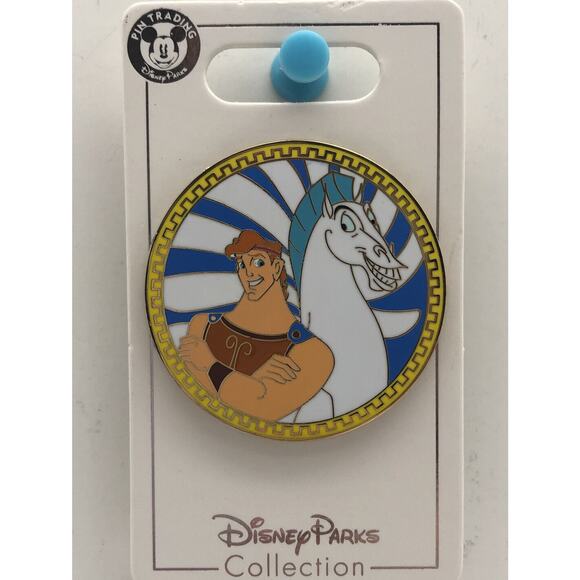 Disney | Jewelry | Disney Parks Trading Pin Smiling Hercules Pegasus ...